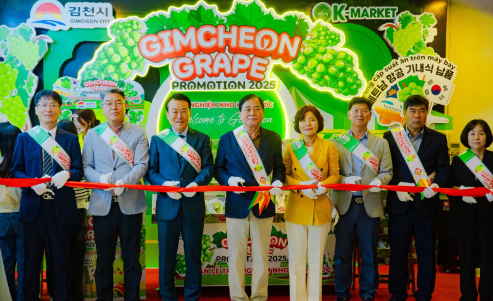 CẮT BĂNG KHAI MẠC SỰ KIỆN QUẢNG BÁ NHO GIMCHEON 2025 – DẤU ẤN HỢP TÁC ...